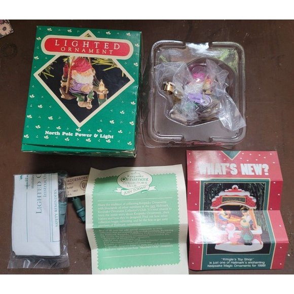 Hallmark | Holiday | Hallmark Keepsake 987 North Pole Power And Light ...